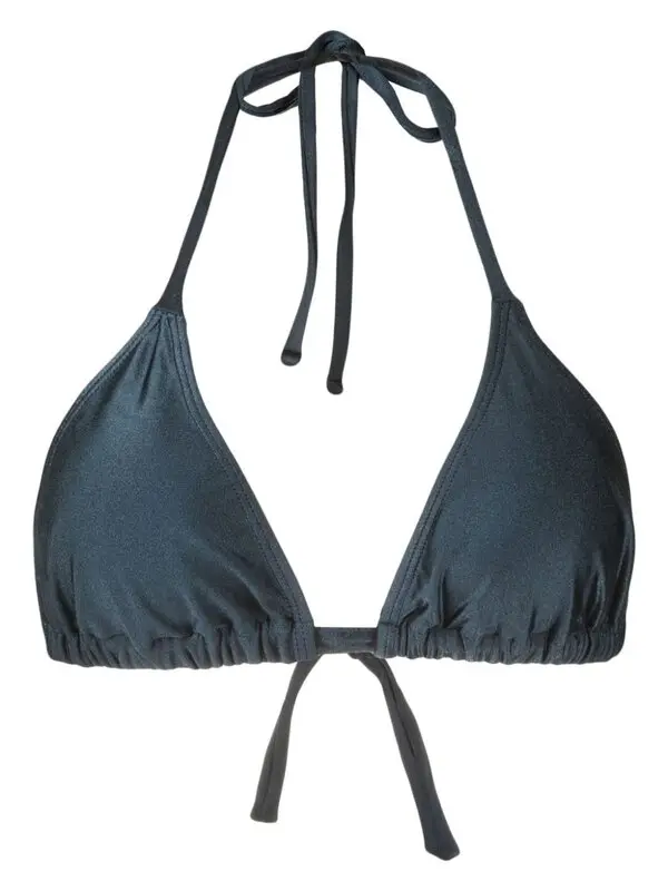LYGIA & NANNY Iasmin Triangle Bikini Top - Blue