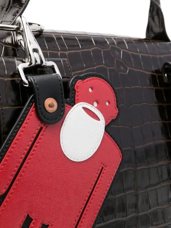 WALTER VAN BEIRENDONCK Maxi Crocodile Leather Bag