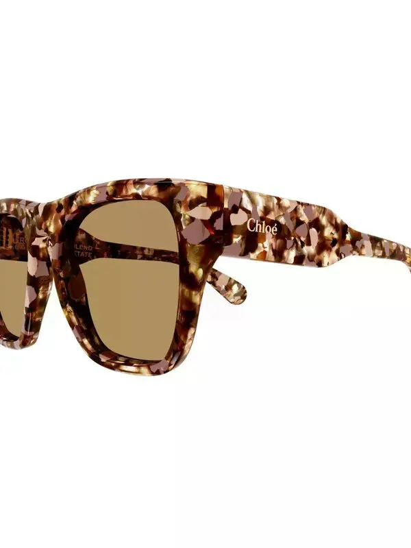 Chloé Gayia Square-frame Sunglasses
