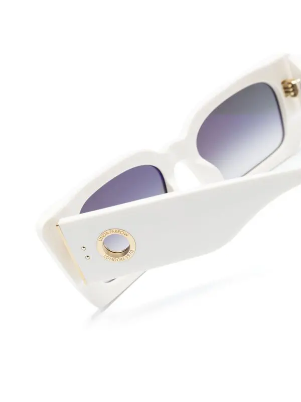 Linda Farrow Rectangular Sunglasses