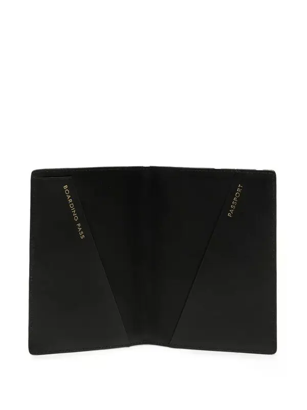 Smythson Textured Leather Passport Cover