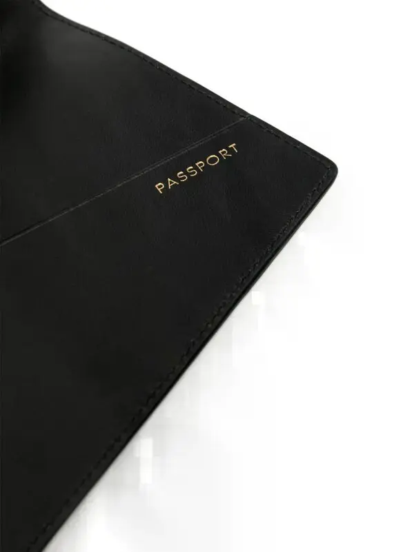 Smythson Textured Leather Passport Cover