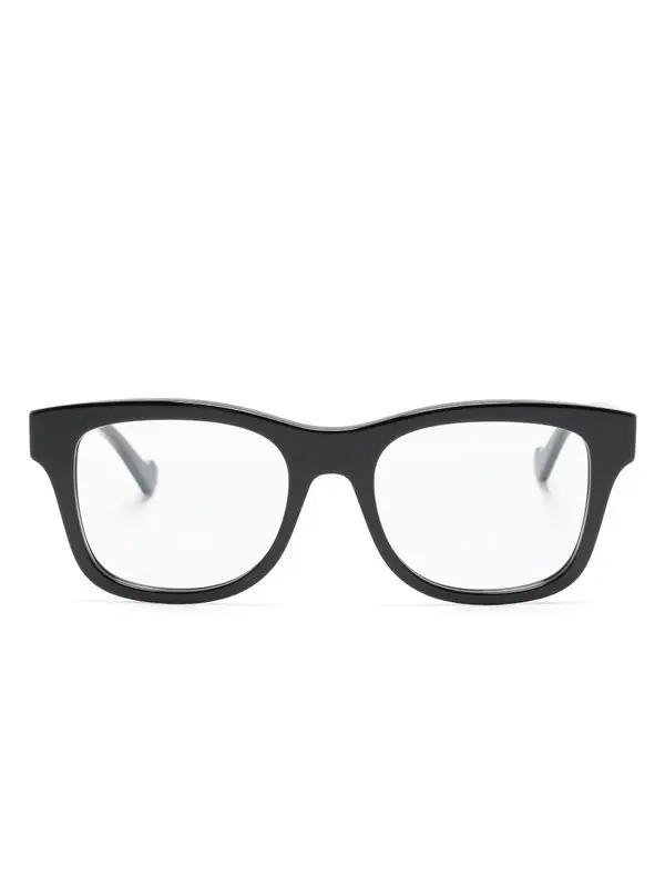 Gucci Logo-engraved Square-frame Eyeglasses