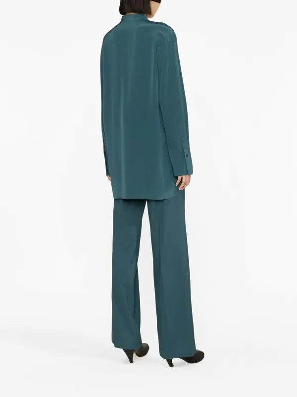 JOSEPH Crepe De Soie Silk Blouse