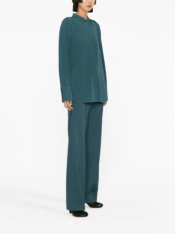JOSEPH Crepe De Soie Silk Blouse