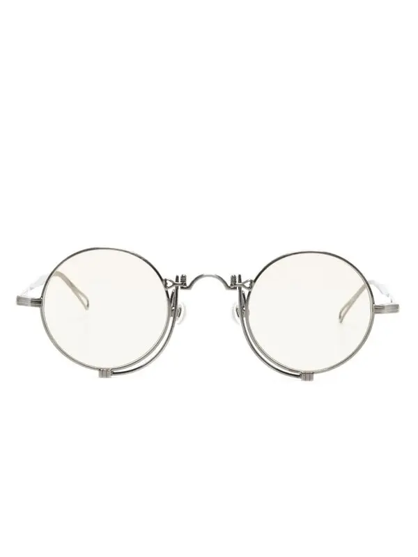 Matsuda Round-frame Sunglasses - Silver