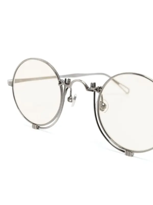 Matsuda Round-frame Sunglasses - Silver