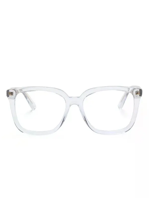 Gucci Square-frame Glasses - White
