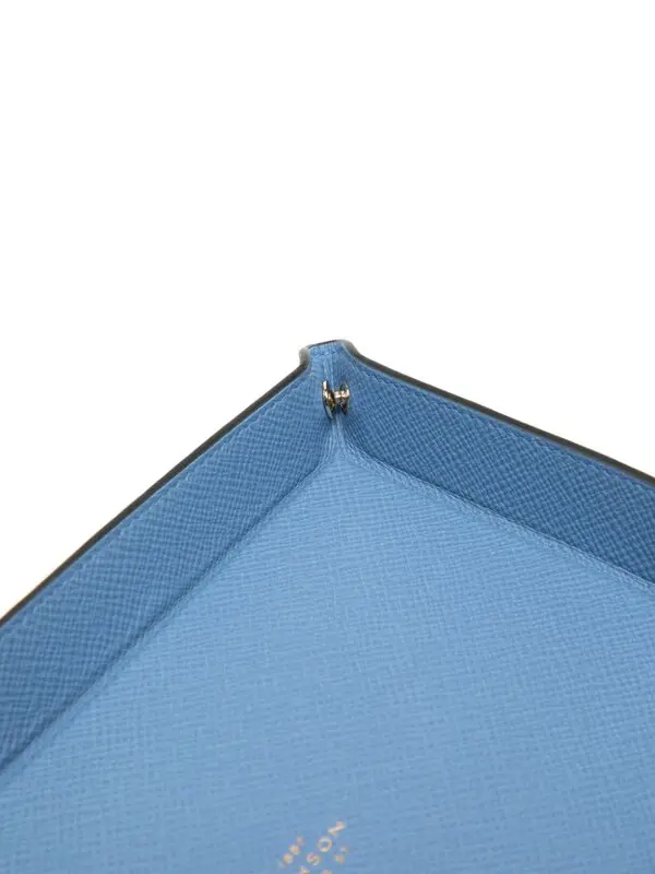 Smythson Rectangular Leather Trinket Tray