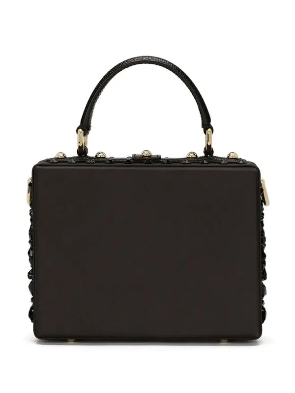 Dolce & Gabbana Dolce Box Gemstone Tote - Black