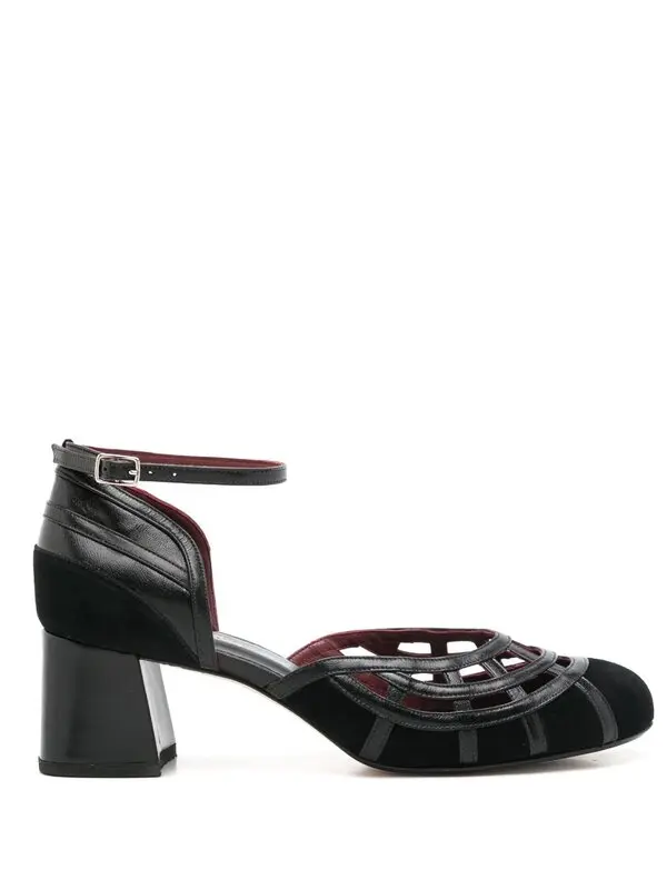 STUDIO CHOFAKIAN Abbie 40mm Leather Sandals