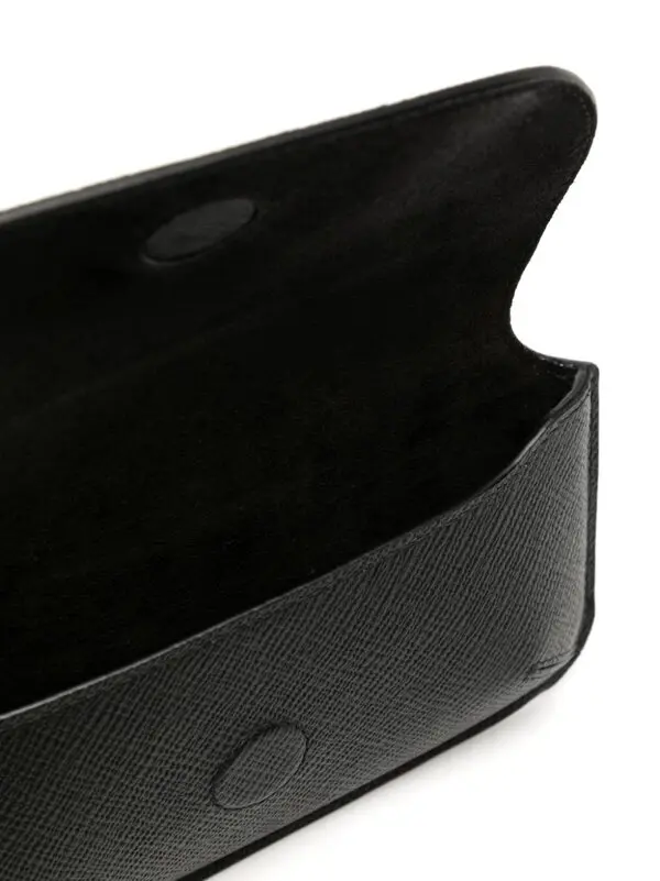 Smythson Logo-stamp Leather Sunglasses Case