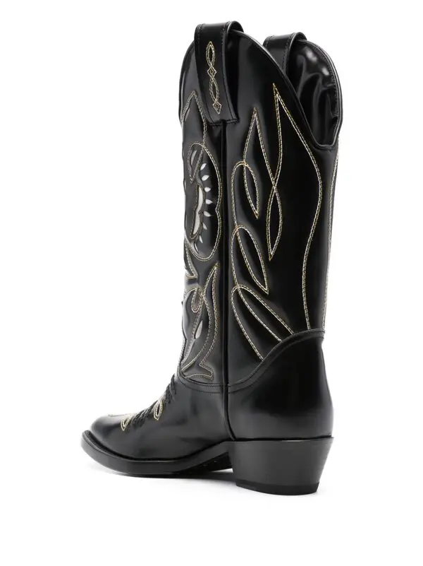 Dsquared2 70mm Cut-out Leather Mid-calf Boots