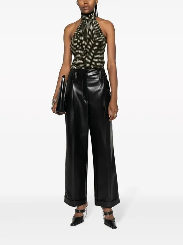 Philosophy Di Lorenzo Serafini Dot-print Halterneck Top