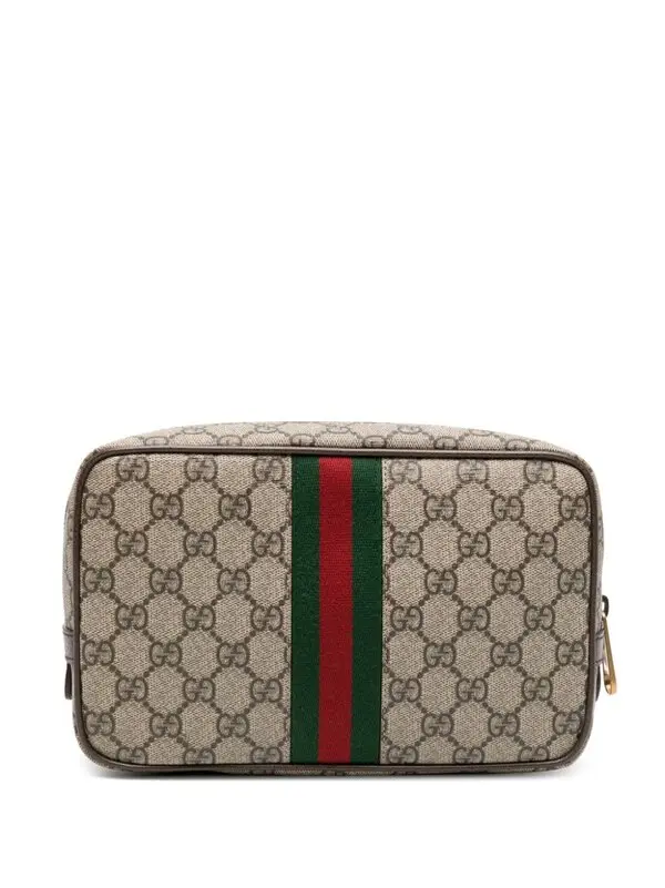 Gucci Savoy Leather Wash Bag