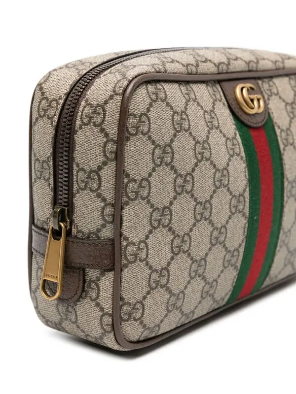 Gucci Savoy Leather Wash Bag
