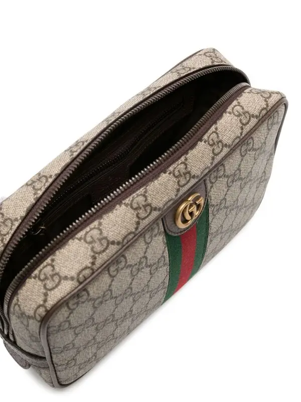 Gucci Savoy Leather Wash Bag