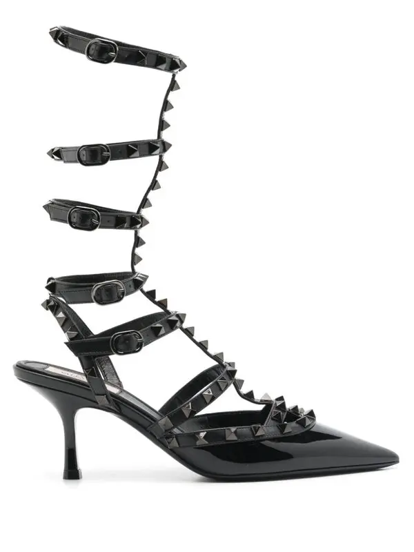Valentino Garavani 70mm Rockstud Pumps - Black