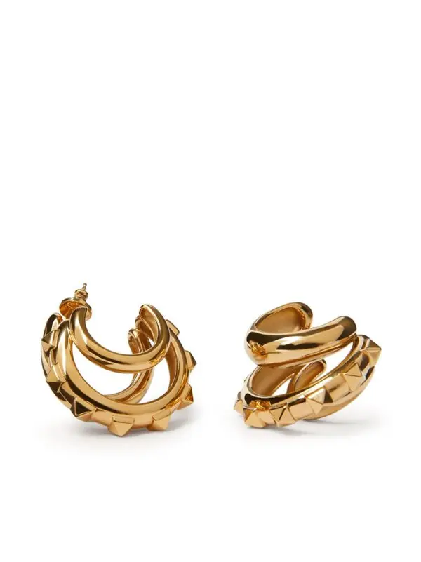 Valentino Garavani Rockstud Hoop Earrings