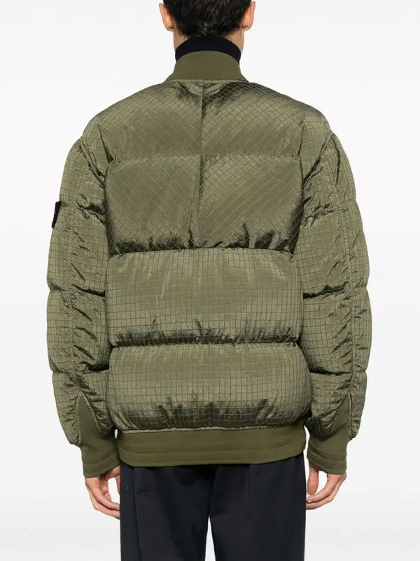 Stone Island Compass-motif Puffer Jacket