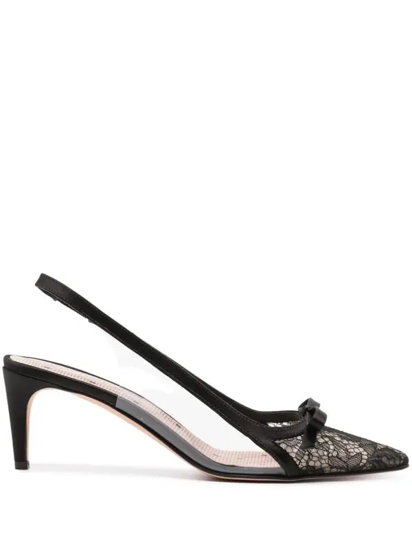 Red Valentino Spitze Sandie 60mm Sheer-lace Pumps