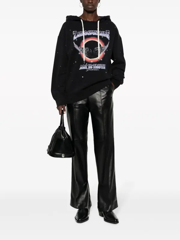 Zadig&Voltaire Elisio Logo-print Hoodie