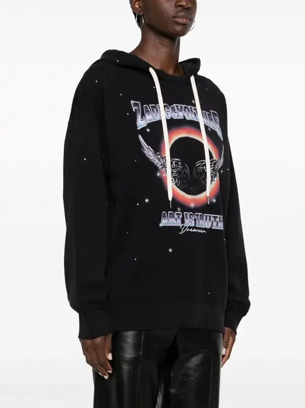 Zadig&Voltaire Elisio Logo-print Hoodie