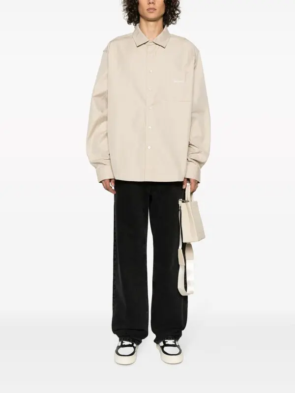 Axel Arigato Flow Logo-embroidered Shirt