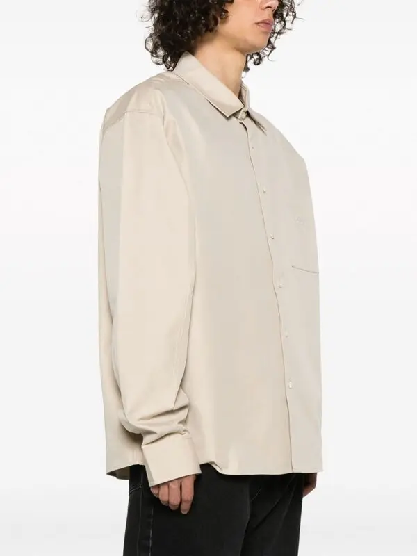 Axel Arigato Flow Logo-embroidered Shirt
