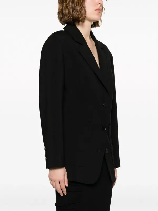 LANVIN Single-breasted Blazer - Black