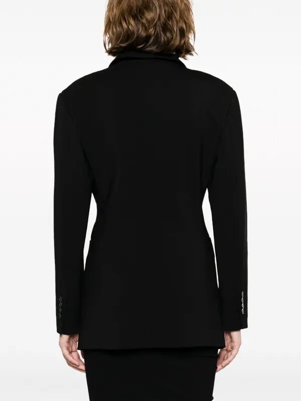 LANVIN Single-breasted Blazer - Black