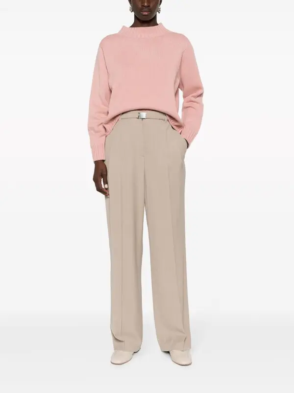 Brunello Cucinelli Belted Pleated Trousers