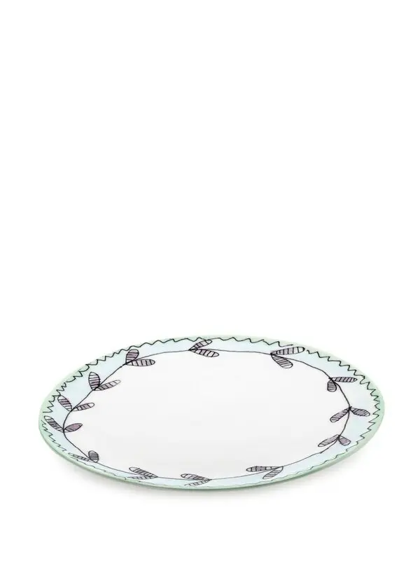 SERAX X Marni Midnight Flowers Dessert Plates - White