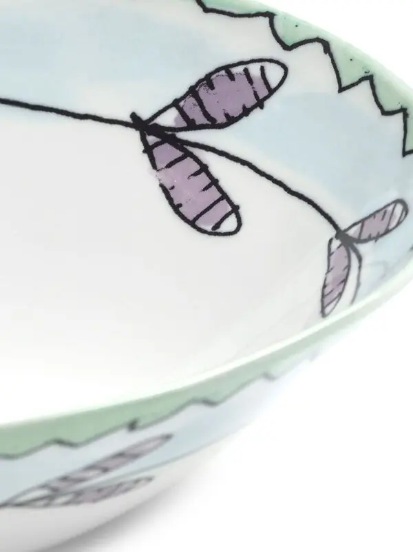 SERAX X Marni Midnight Flowers Bowls - White