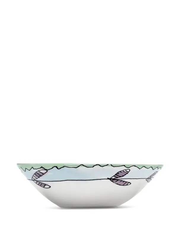 SERAX X Marni Midnight Flowers Bowls - White