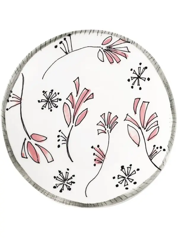 SERAX X Marni Midnight Flowers Dessert Plates - White