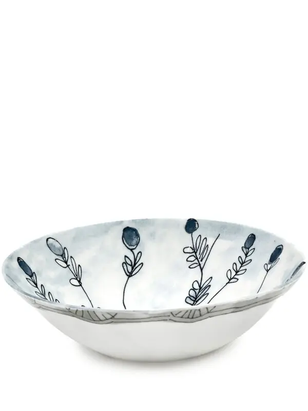 SERAX X Marni Midnight Flowers Bowl - White