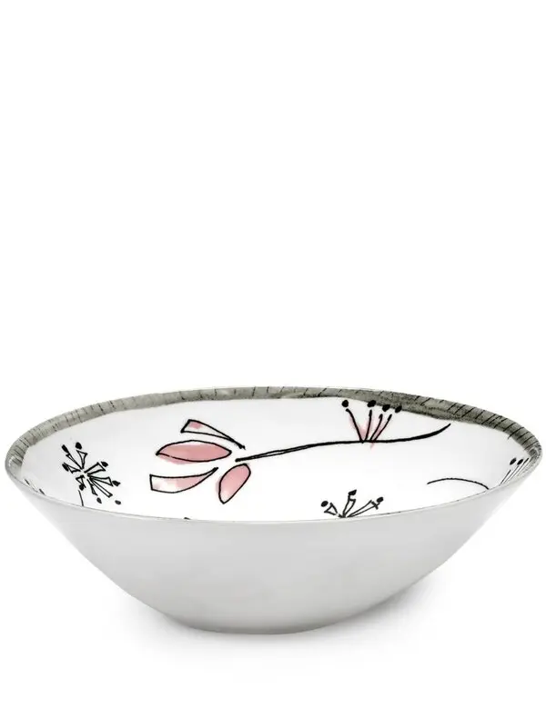 SERAX X Marni Midnight Flowers Bowls - White