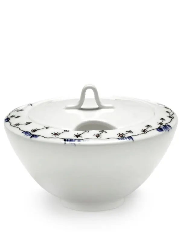 SERAX X Marni Midnight Flowers Sugar Bowl - White