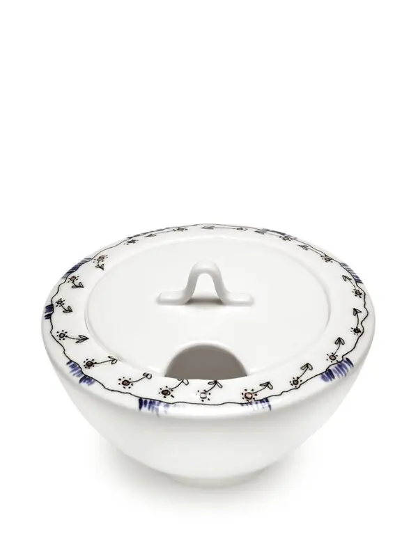 SERAX X Marni Midnight Flowers Sugar Bowl
