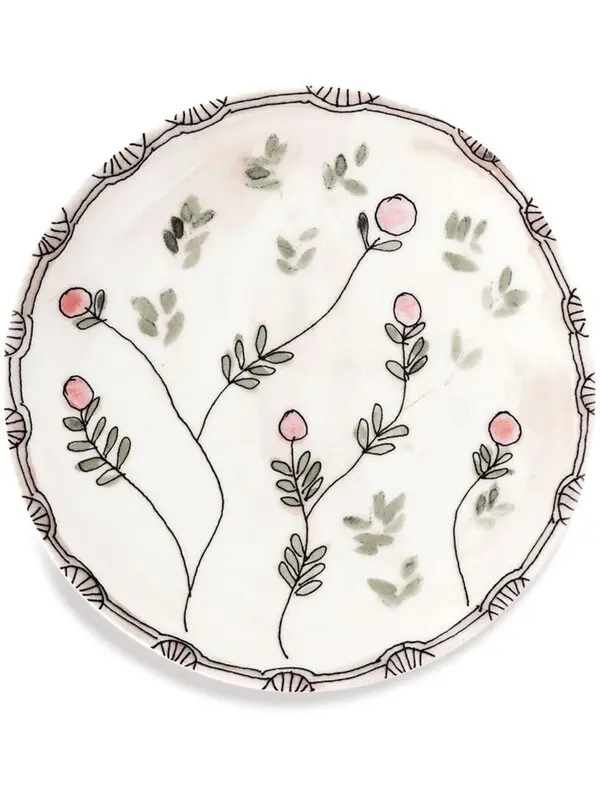 SERAX X Marni Midnight Flowers Dessert Plates - Neutrals