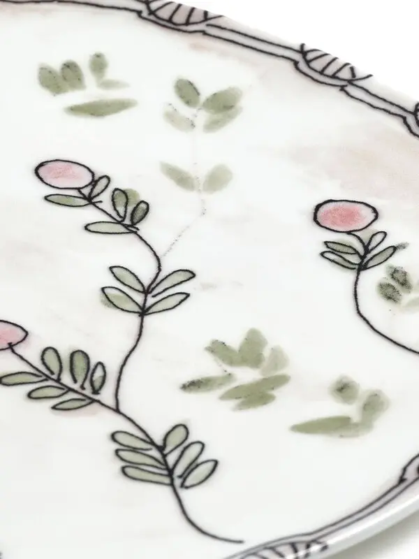 SERAX X Marni Midnight Flowers Dessert Plates
