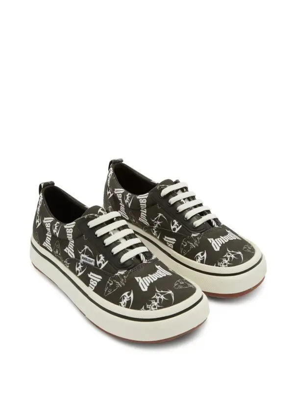 AMBUSH Logo-print Canvas Sneakers