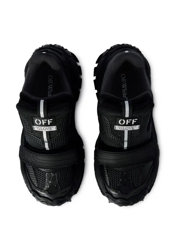 Off-White Glove Panelled Chunky Sneakers - Black