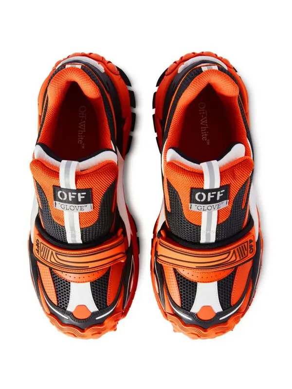 Off-White Glove Slip-on Sneakers - Orange