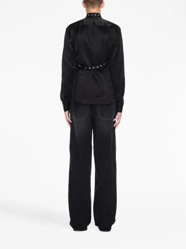 Off-White Zip-trim Loose-fit Jeans