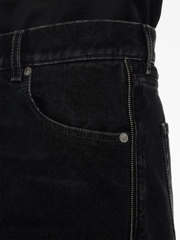 Off-White Zip-trim Loose-fit Jeans