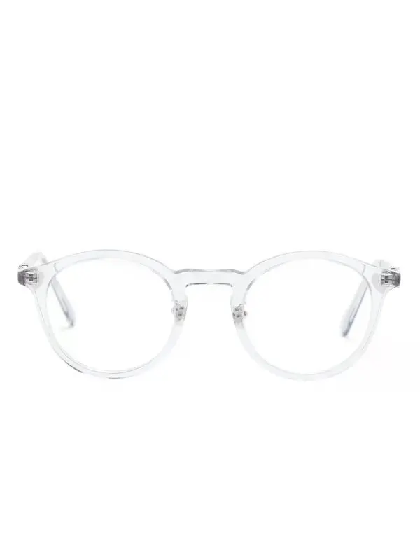 Moncler Ml5175h Round Eyeglasses - Silver