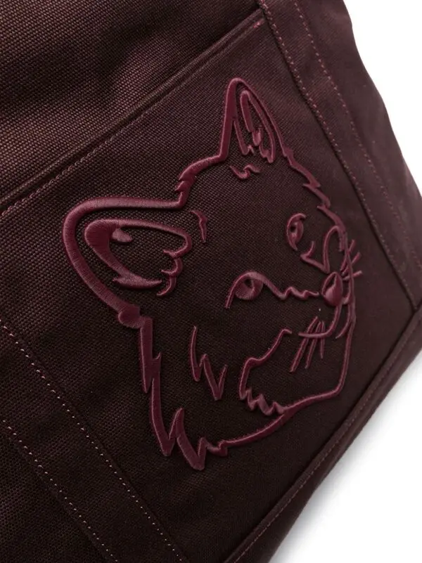 Maison Kitsuné Fox Head Tote Bag