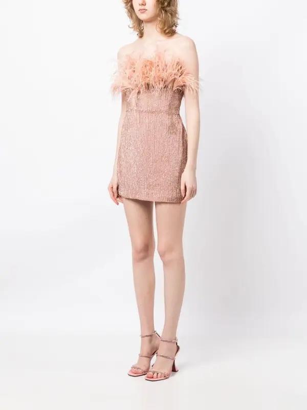 Retrofete Torin Sequin-embellished Minidress - Purple